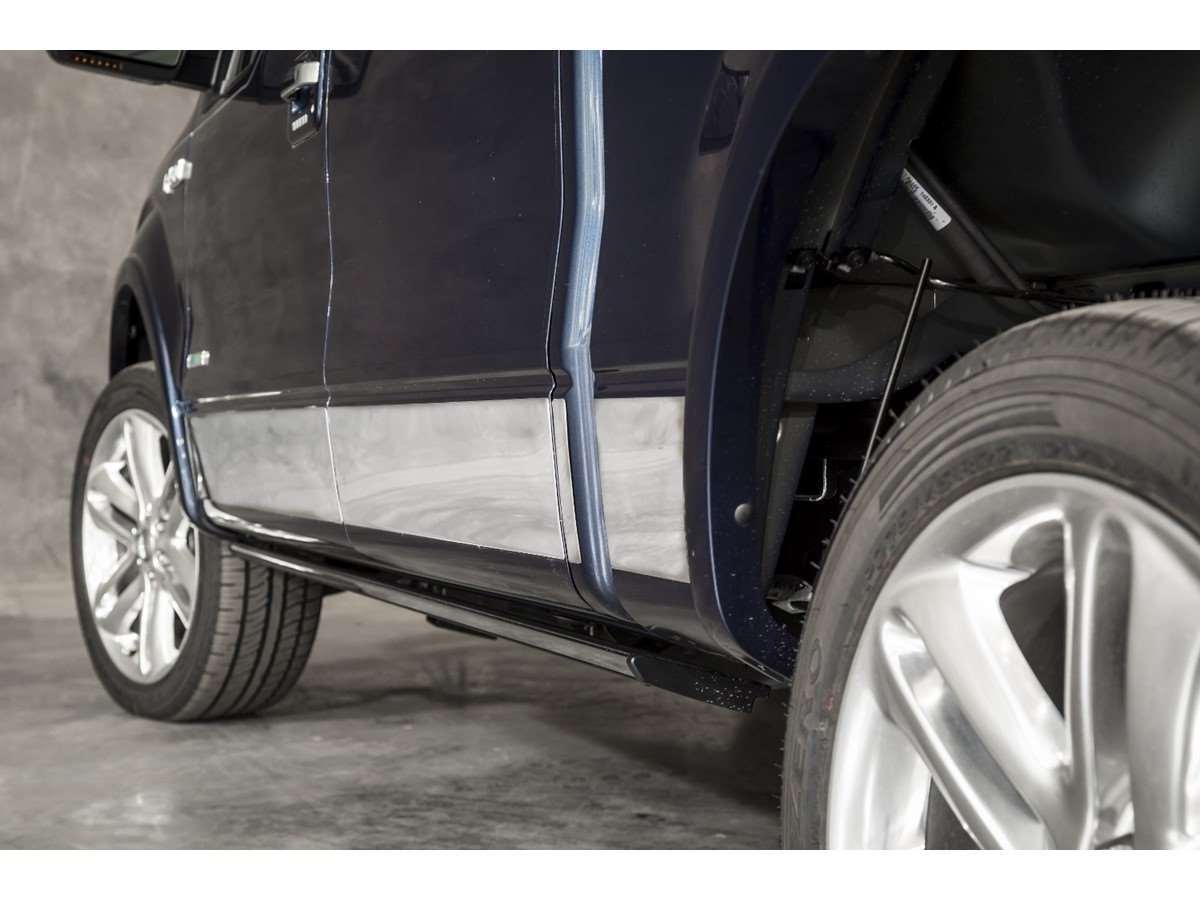 DSI Automotive - ICI Rocker Panel - Stainless Steel - 4 1/2" Width - 12 ...