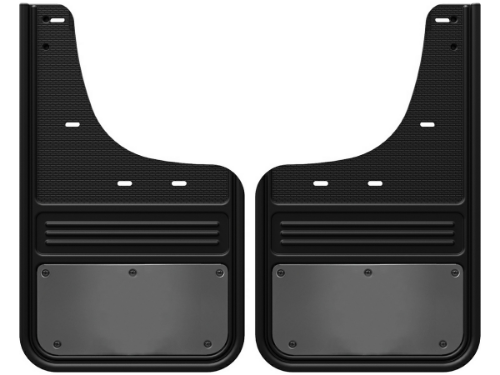 DSI Automotive - Gatorback Titan Custom Mud Flaps - Rear - Gun Metal ...