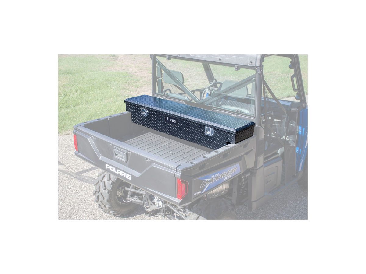 DSI Automotive - Matte Black Aluminum UTV Tool Box - Kawasaki (Heavy ...