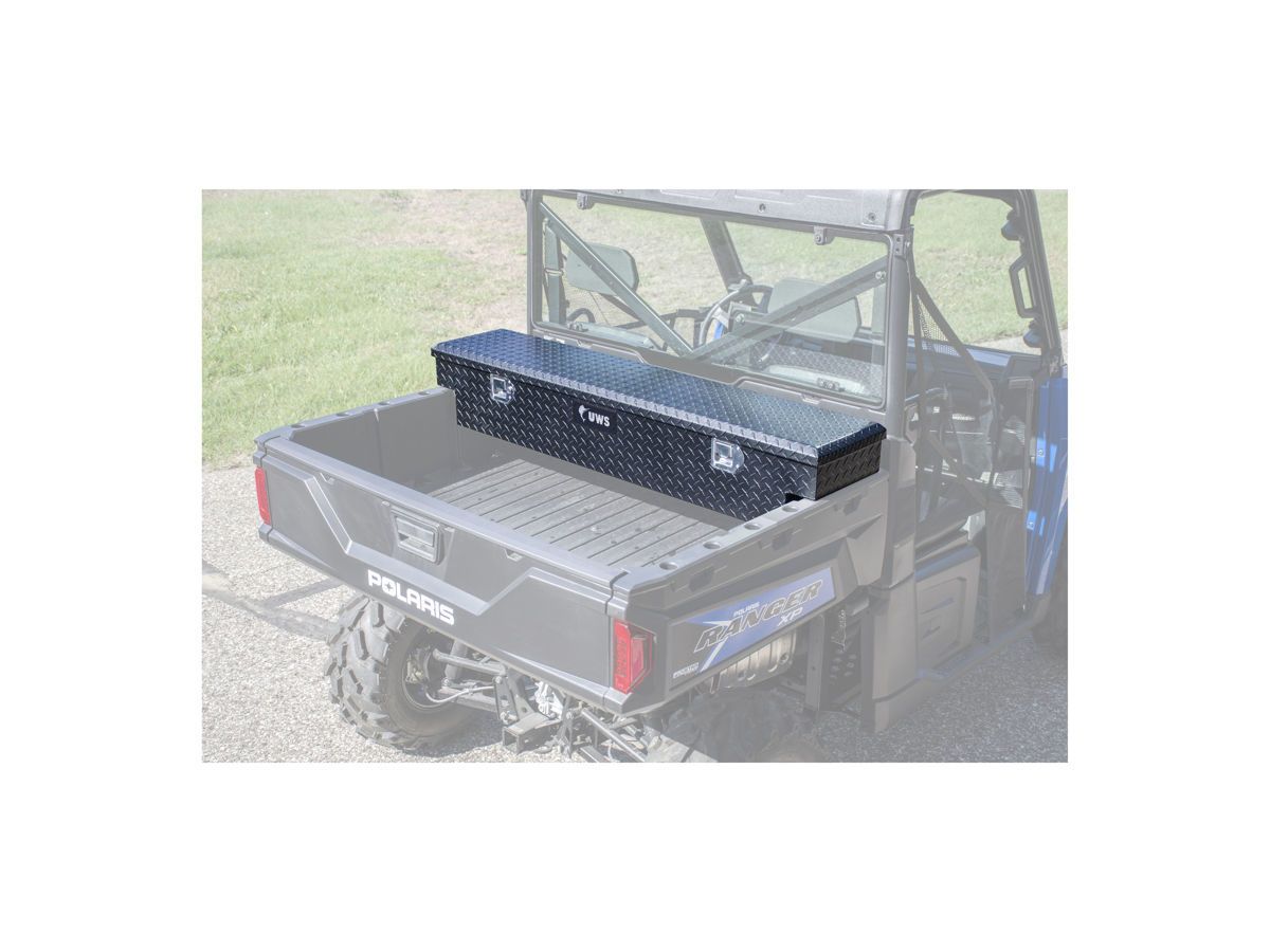 DSI Automotive - Matte Black Aluminum UTV Tool Box - Yamaha (Heavy ...