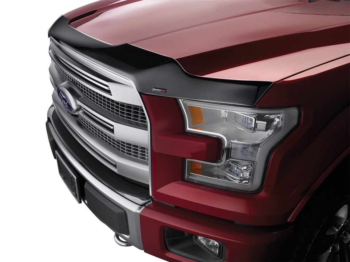 DSI Automotive - Low Profile Aerodynamic Hood Protector - Dark Smoke ...