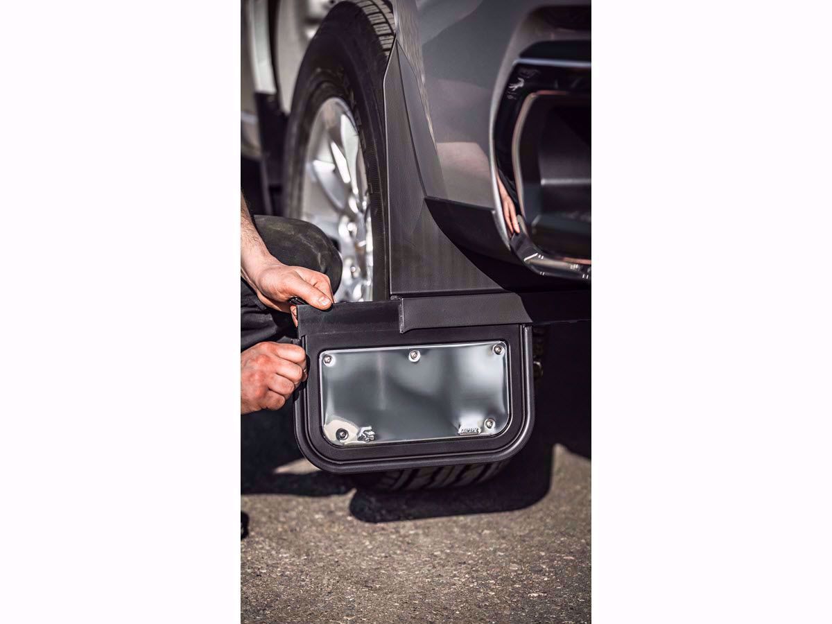 DSI Automotive - Gatorback Removable Rubber Mud Flaps - Front - No ...